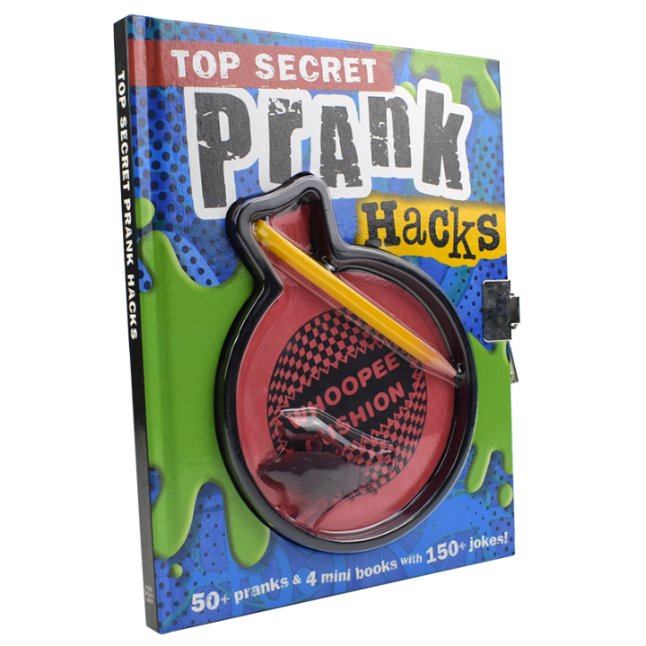 Top secret prank hacks top secret files mischief English toy book trickery props cockroach ...