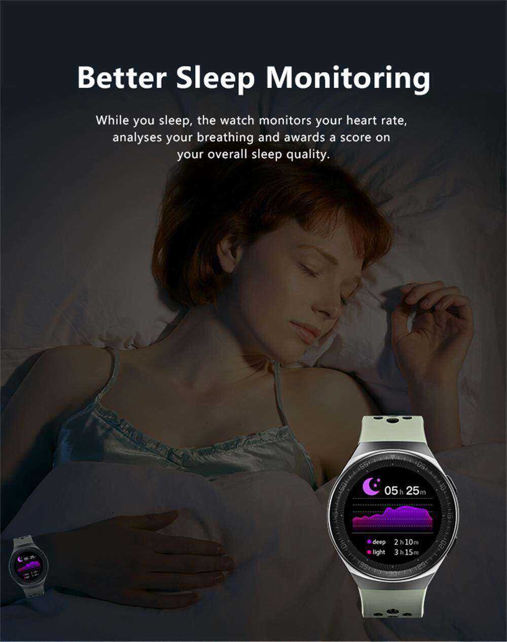 HUWEl ใหม่ในปี 2023 GT3E PRO ซีรีส์ MT3 มิวสิค สมาร์ทวอทช์ หน่วยความจำ ...