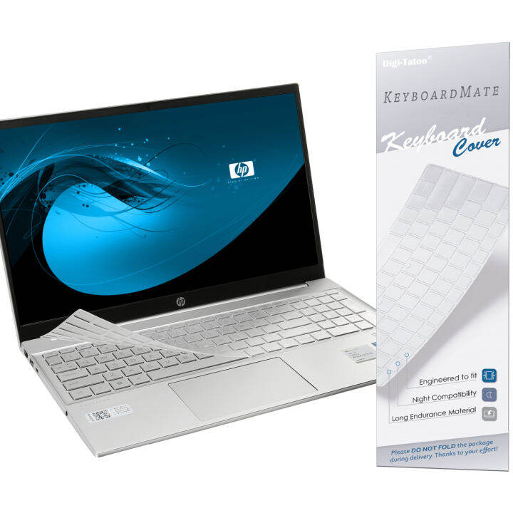 Digi-Tatoo Keyboard Cover for 2023/2022 HP Pavilion 15 Laptop (15-eg ...