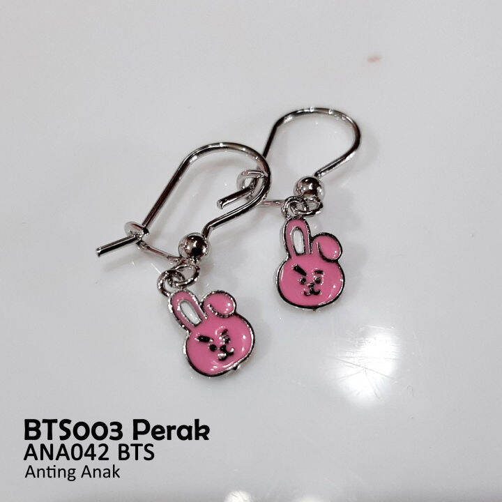 Anting BT21 BTS Cocok untuk anak-anak remaja dan dewasa anti karat bisa ...