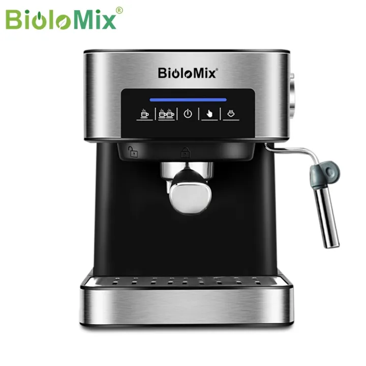 Biolomix CM6863 Italian Type Espresso Coffee Maker Machine 20 Bar 850W ...