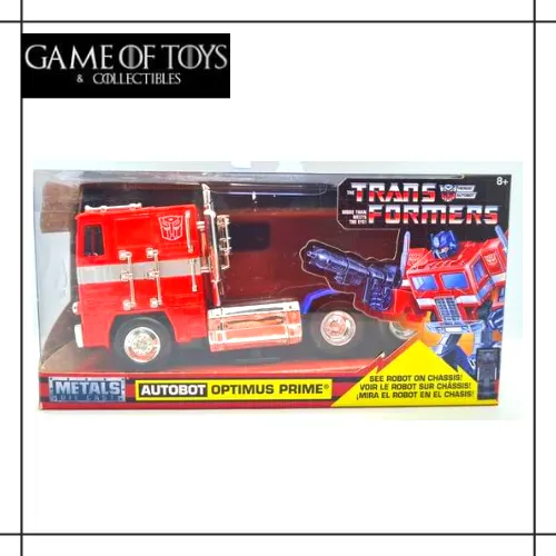{GOT} Transformers Metals Die Cast Optimus Prime Collectible Figure ...