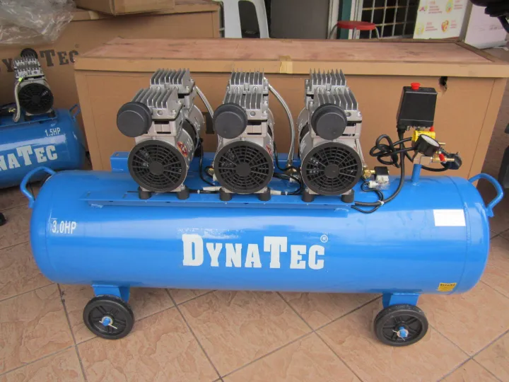 DynaTec 2.25kW (3.0HP) Silent and Oil-Free Air Compressor | Lazada