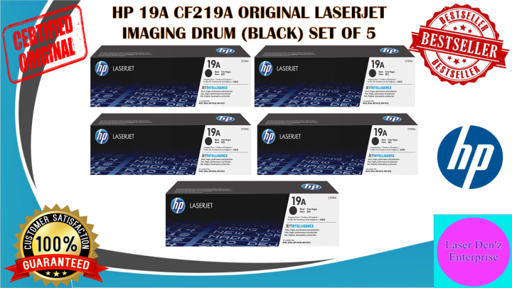 HP 19A CF219A ORIGINAL LASERJET IMAGING DRUM (BLACK) SET OF 5 | Lazada PH
