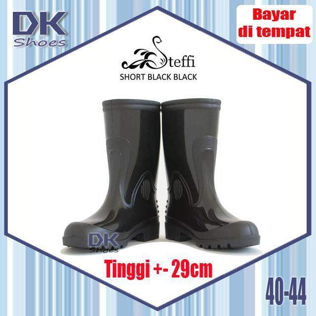 DK Shoes - Steffi Boots Pendek Hitam 40-44 / Sepatu Boots Murah ...