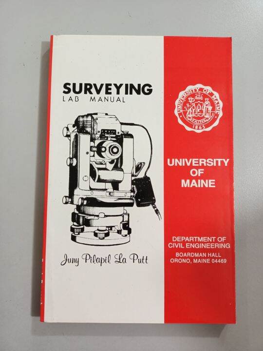 Surveying lab manual by:Juny Pilapil La putt | Lazada PH