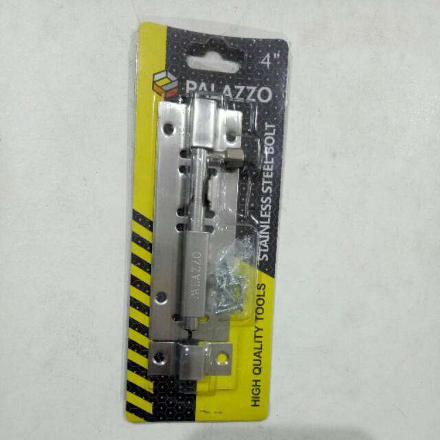 Grendel Slot Pintu 4 inch / 10cm Besi Kayu Jendela | Lazada Indonesia