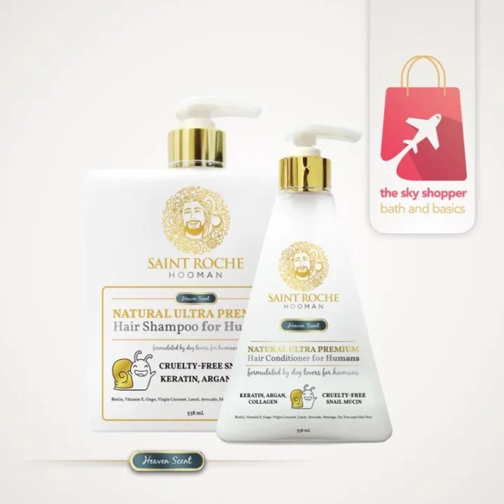 Saint Roche Hooman BUNDLE Heaven Scent Shampoo and Conditioner for ...