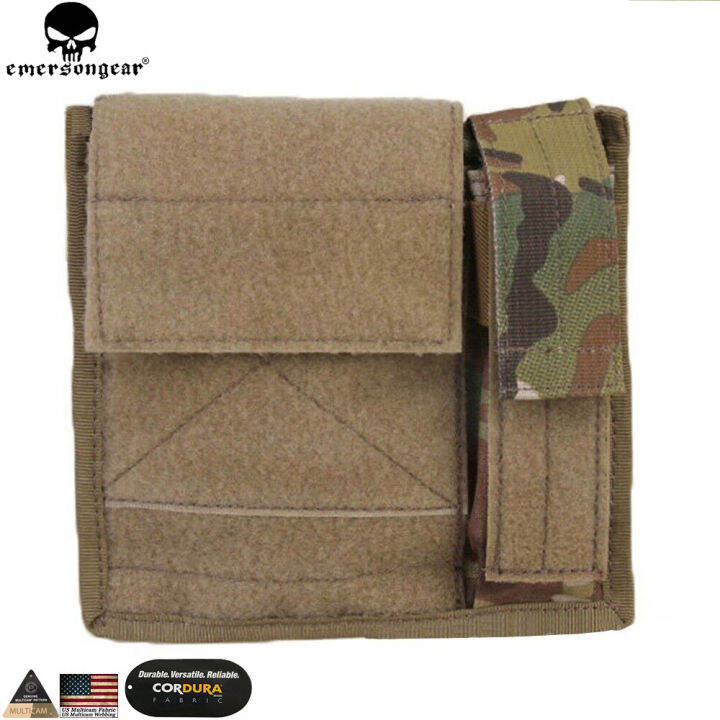 EmersonGear Tactical Commander Style Map Bag Outdoor MOLLE SAF ...