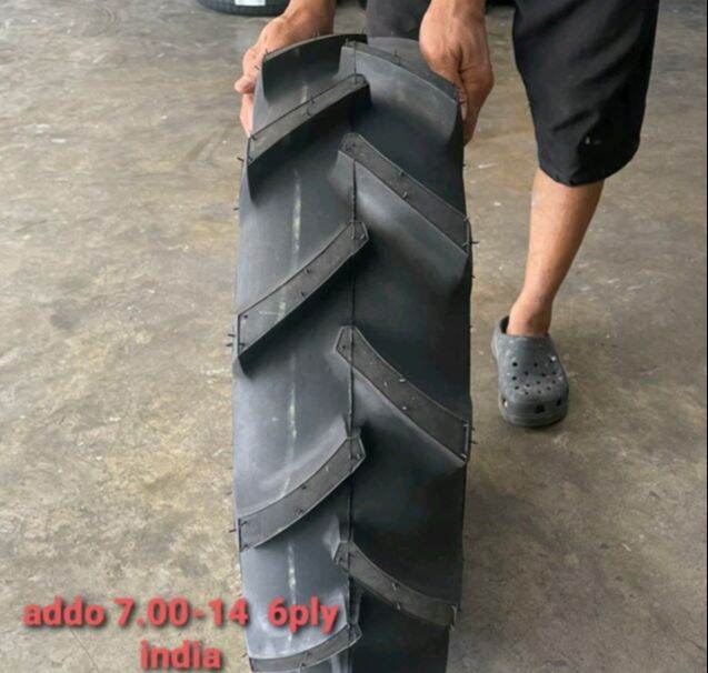 ADDO INDIA 7.00-14 6PR WITH TUBE | Lazada PH