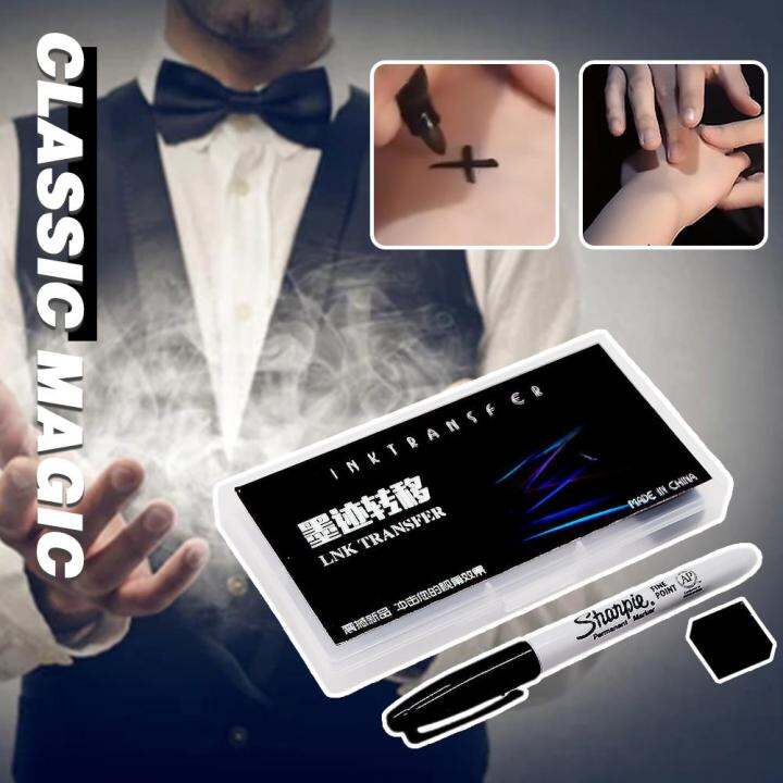 Fun Magic Props Ink Marks Transfer Magic Skills Street Interactive Toys ...