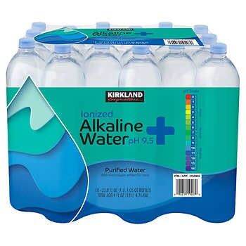 Kirkland Signature Ionized Alkaline Water pH 9.5 18x1L | Lazada PH
