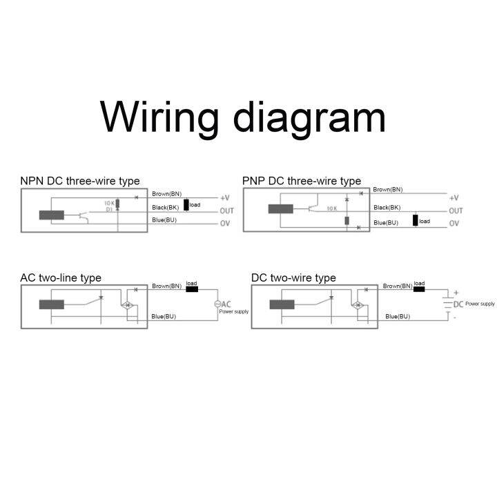 Berm Proximity Switch 5mm Induction Distance Dc 3 Wire Inductive Sensor