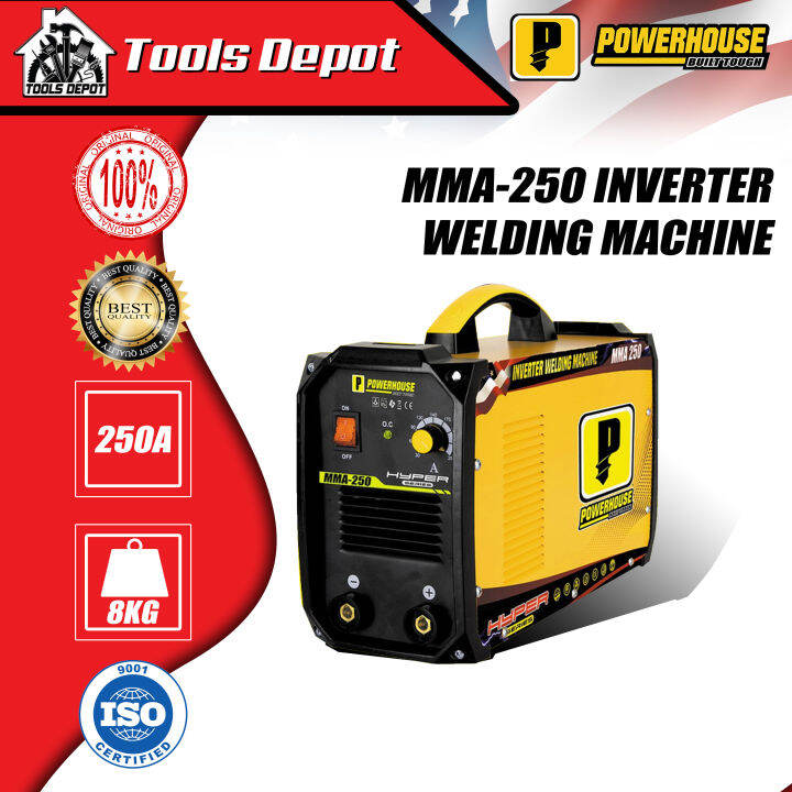 POWERHOUSE MMA-250 INVERTER WELDING MACHINE | Lazada PH