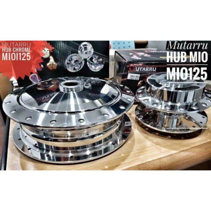 Hub Set yamaha mio i125 Chrome 3 holes4holes | Lazada PH