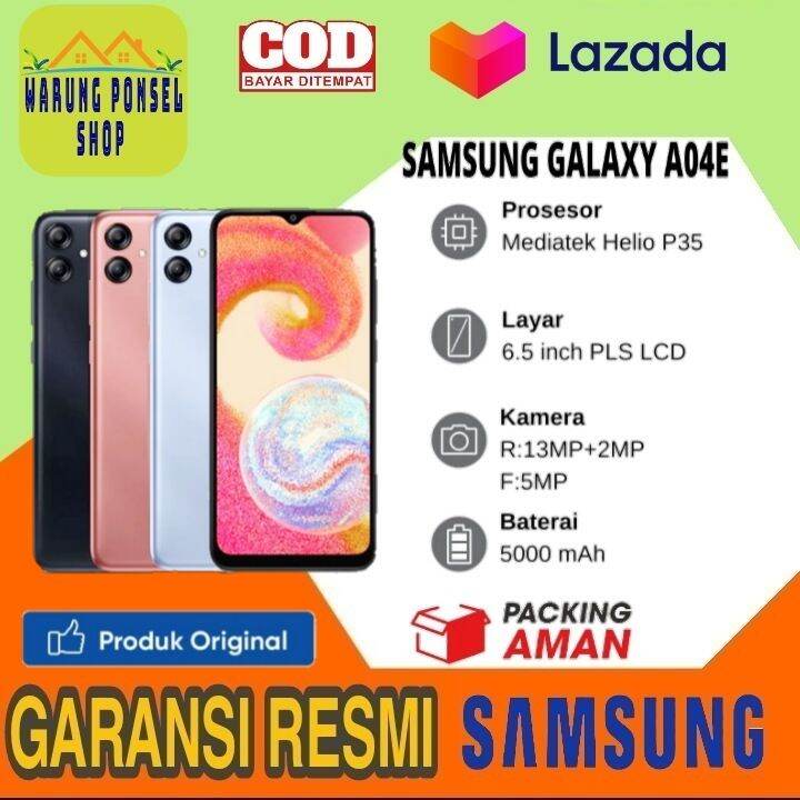 SAMSUNG A04e RAM (3/32GB),(3/64GB),( 4/64GB) Produk Dijamin 100% baru ...