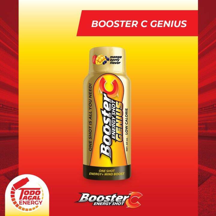 BFI E-Drugstore Booster C Energy Shot Genius Memory and Concentration ...