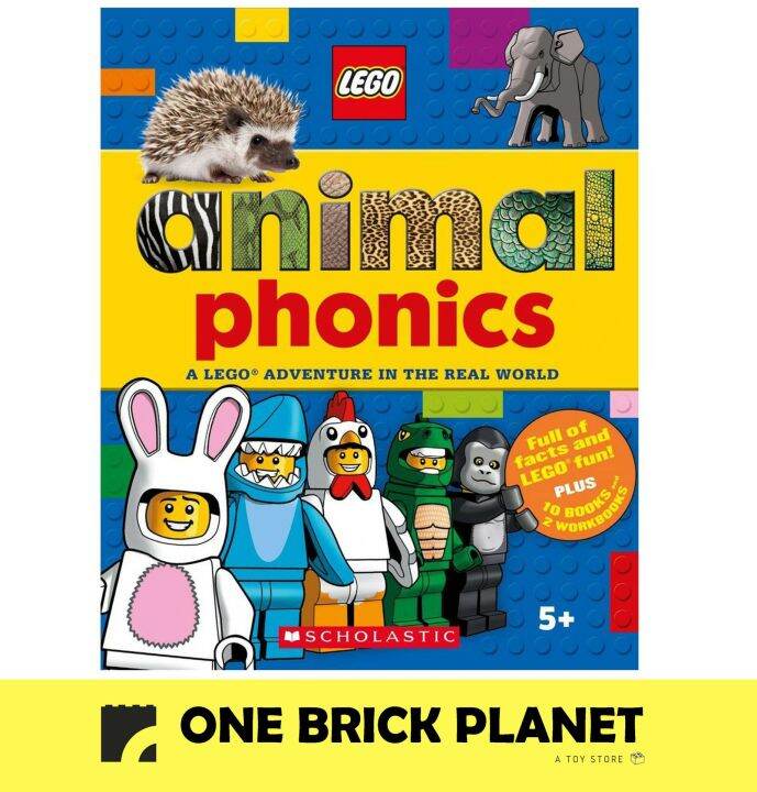 LEGO: Animals Phonics Box Set (12 Books) | Lazada