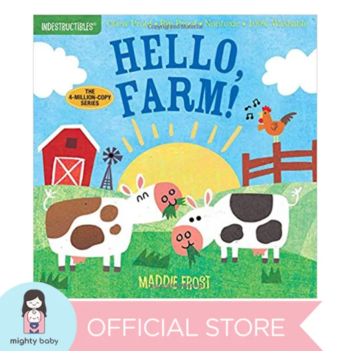 Indestructibles Book - Hello Farm | Lazada PH