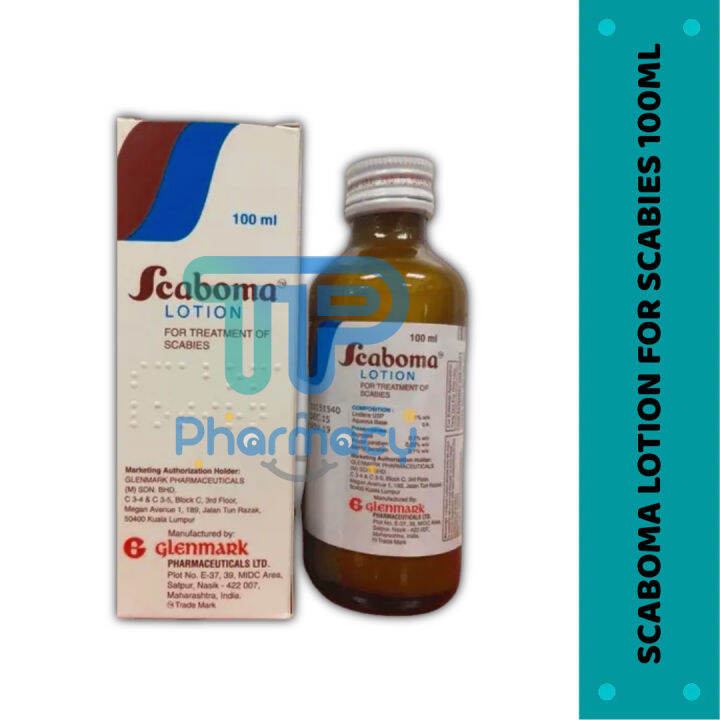 SCABOMA LOTION FOR SCABIES 100ML | Lazada