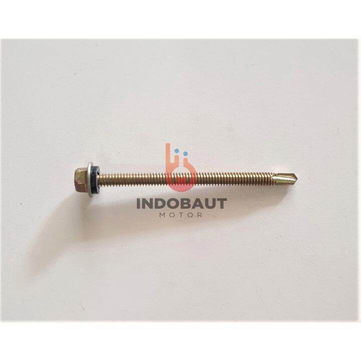 SDS Sekrup Baut Roofing Baut Baja Ringan 12x75 75cm | Lazada Indonesia