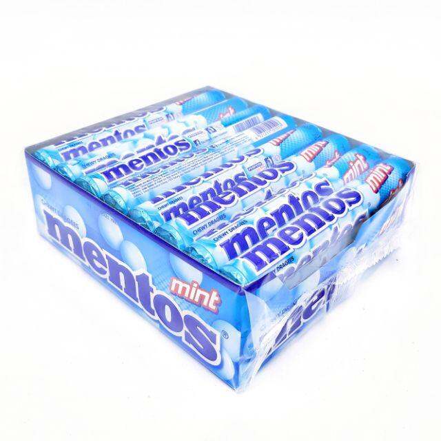 Mentos Chewy Rolls (24 x 37g) - Mint | Lazada