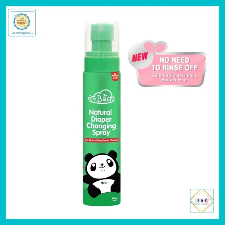 TINY BUDS Quick & Easy Natural Diaper Changing Spray (120ml) | Lazada PH