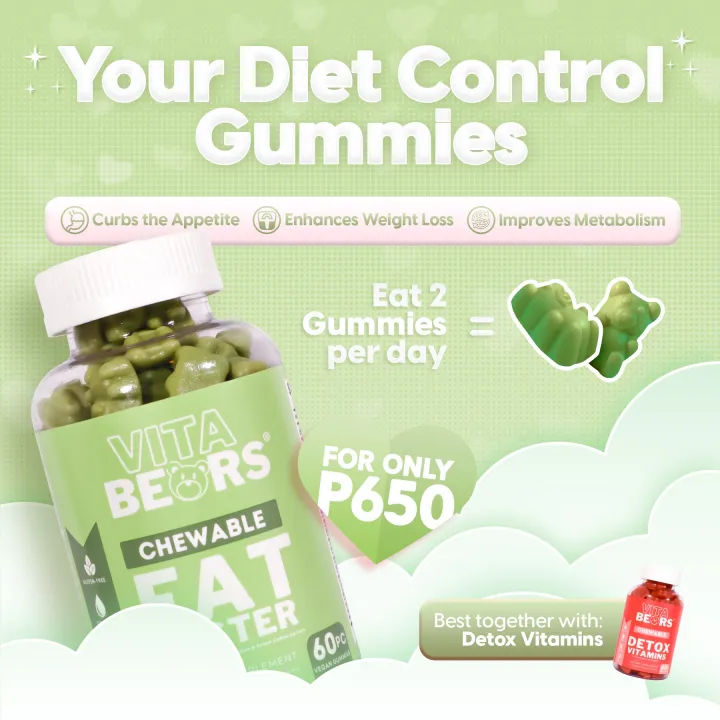VitaBears Fat Buster (60 Gummies) | Lazada PH