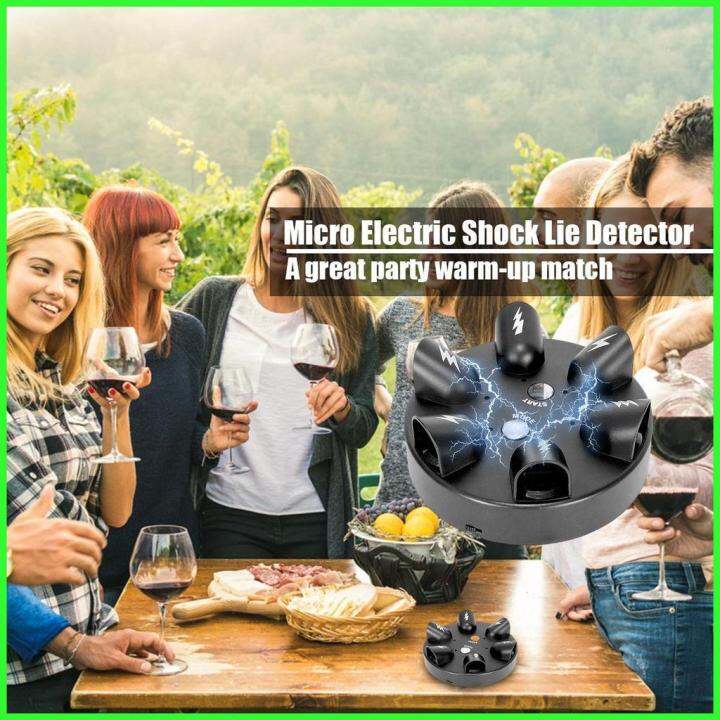 Lie Detector Electric Shock Finger Polygraph Game Kids Electric ...