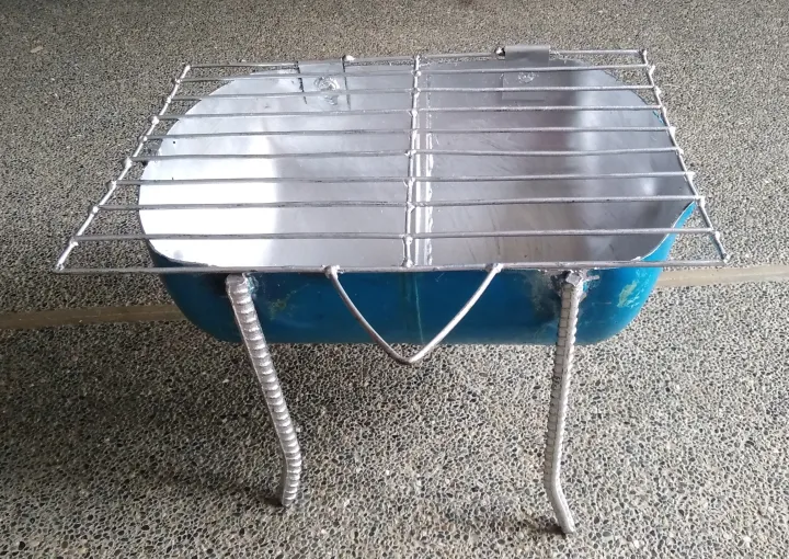 Freon Tank Grill/ Charcoal Barbeque Grill/ Portable Grill/ Easy to ...