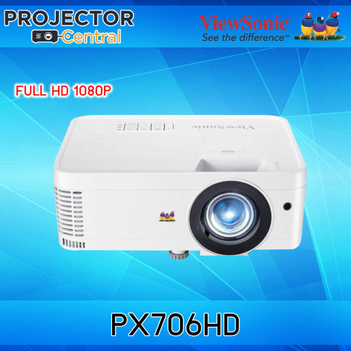 ViewSonic PX706HD : Full HD 1080p Short Throw Projector with 3000 ...