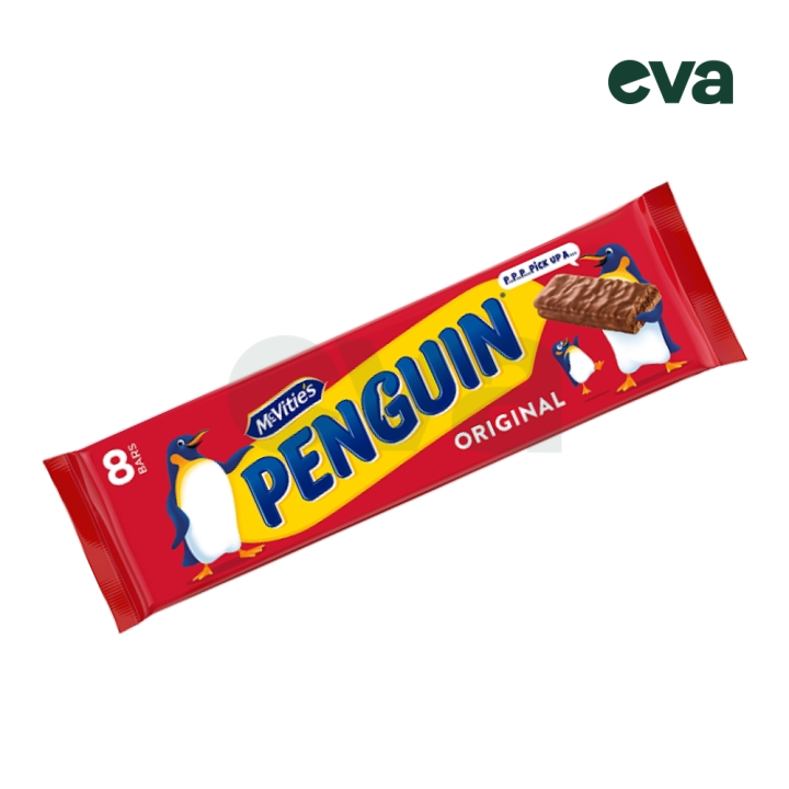 (UK MADE) MCVITIES PENGUIN MILK CHOCOLATE BISCUIT MULTI PK 197G | Lazada