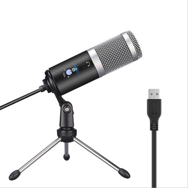 USB Microphone Studio Professional Condenser Microphone for PC Computer ...