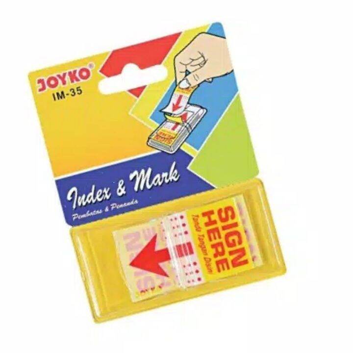 Stick Note Sign Here IM35 Joyko | Lazada Indonesia