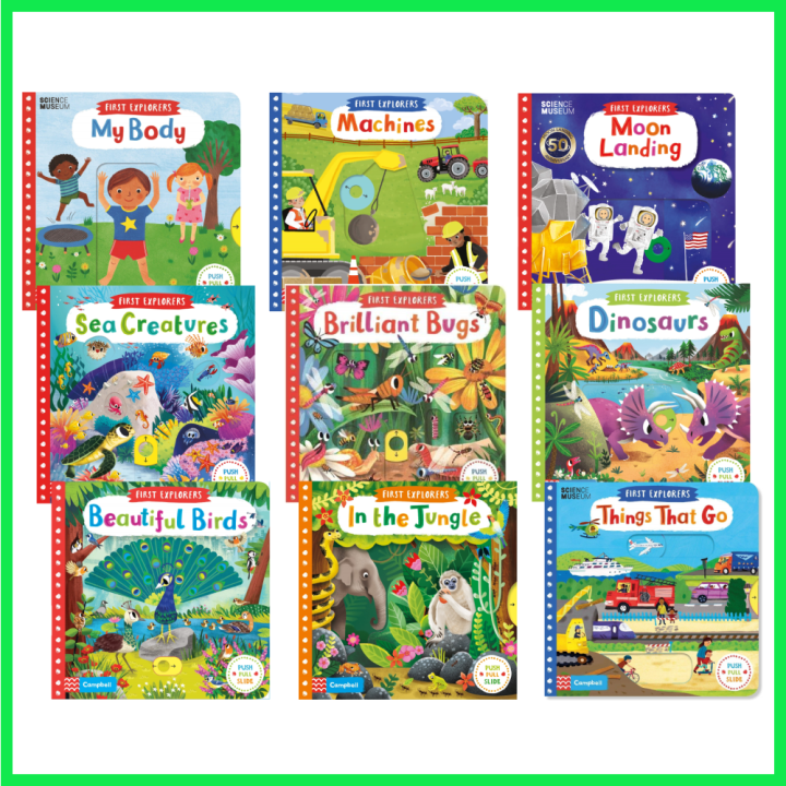 【SG Stock】Campbell First Explorers series board book, wild Animal ...