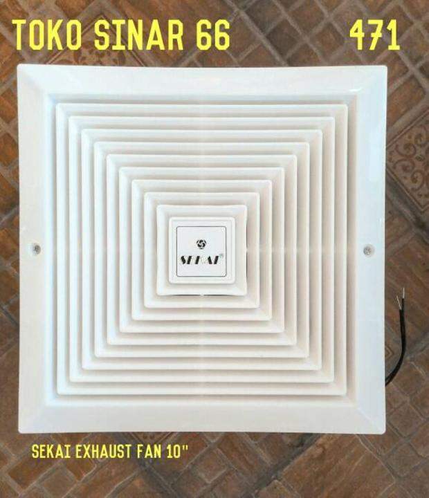 SEKAI EXHAUST FAN 10" MVF-1091 KIPAS VENTILATING VENTILASI EXOS ...