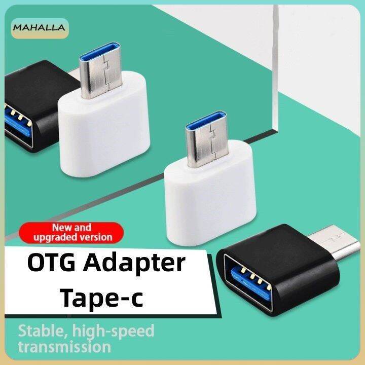 Type-C to USB OTG Adapter Converter can be used to connect USB flash ...