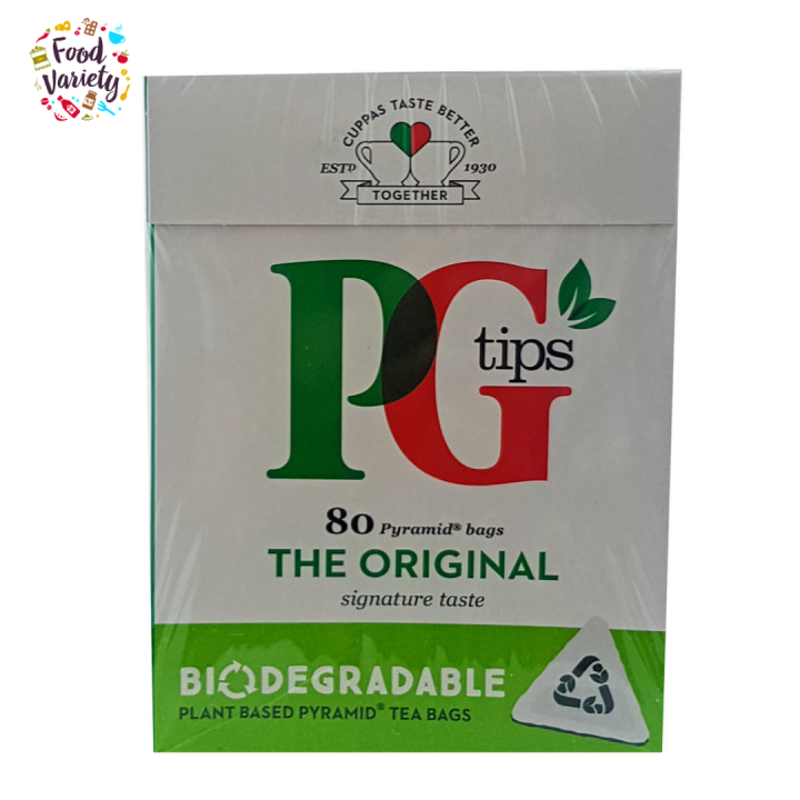 PG Tips Tea The Original Signature Taste 232g ชา พีจี ออริจินอล 232กรัม ...