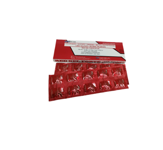 Red Gel Forte Plus Capsule (20's) | Lazada PH