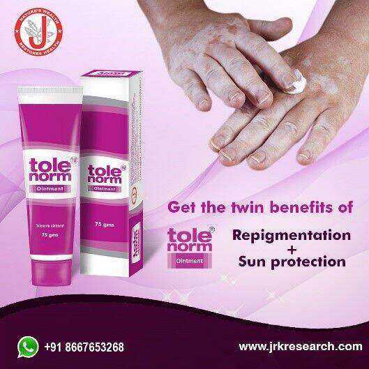 Dr. JRK Siddha Tolenorm Anti Vitiligo Ointment 35g. | Lazada