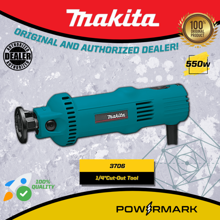 MAKITA 3706 Cut-Out Tool 550W (1/4″) [POWERMARK | MHD] | Lazada PH