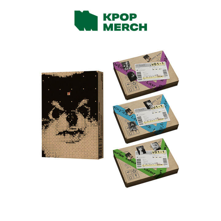 BTS V - 1st Solo Album [ Layover ] SET ( Photobook + Wevese Album ) Ver ...