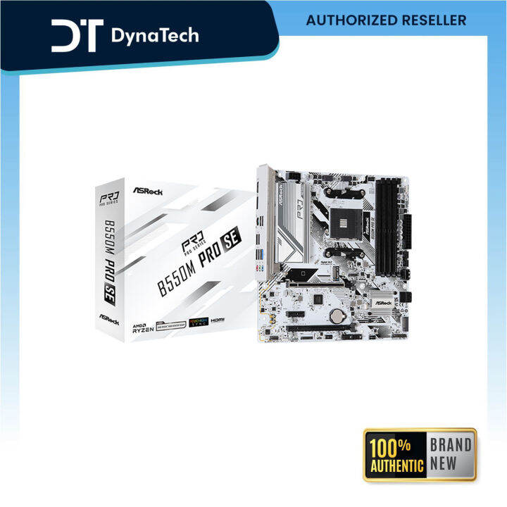 Asrock B550M Pro SE microATX AM4 DDR4 Motherboard | Lazada PH