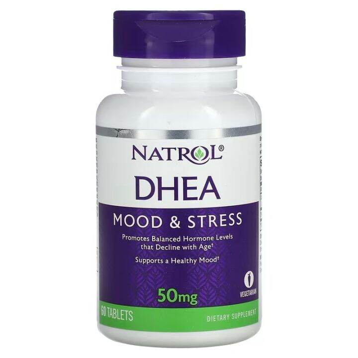 DHEA Dehydroepiandrosterone, 50 mg, 60 Tablets | Lazada PH