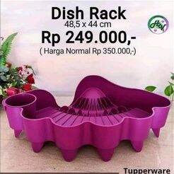 Tupperware Dish Rack peniris alat makan | Lazada Indonesia