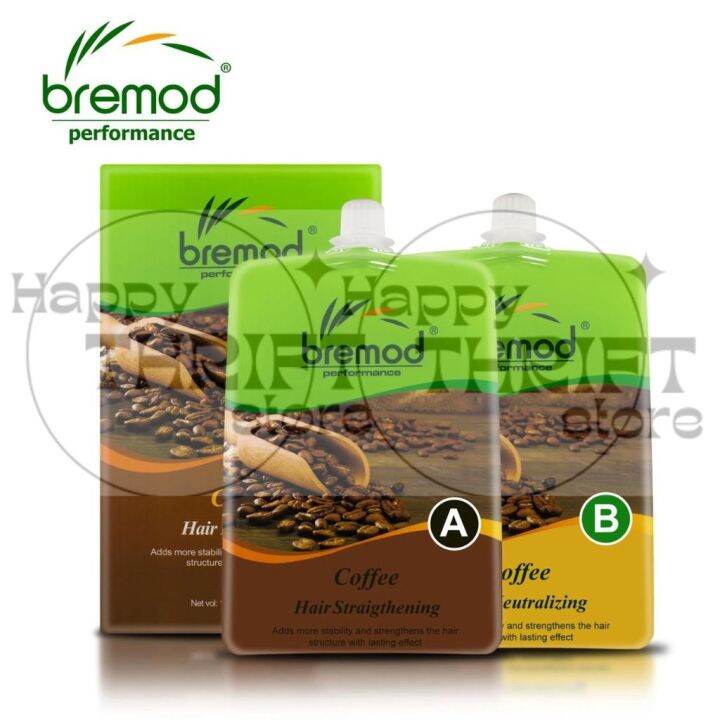 Bremod Perfromance Coffee Rebonding 1000ml*2 Hair Thrift Store | Lazada PH