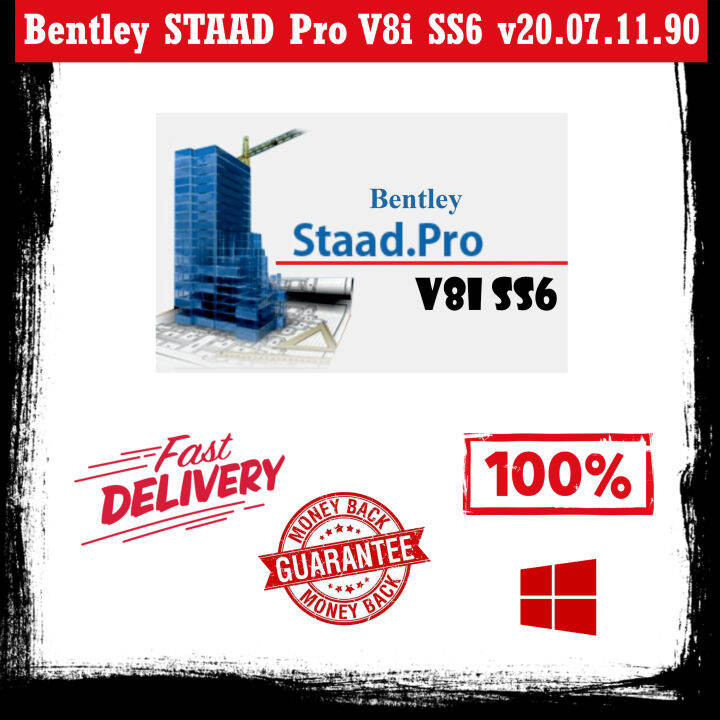 Bentley STAAD Pro V8i SS6 / CONNECT Edition Lifetime Full Version For ...