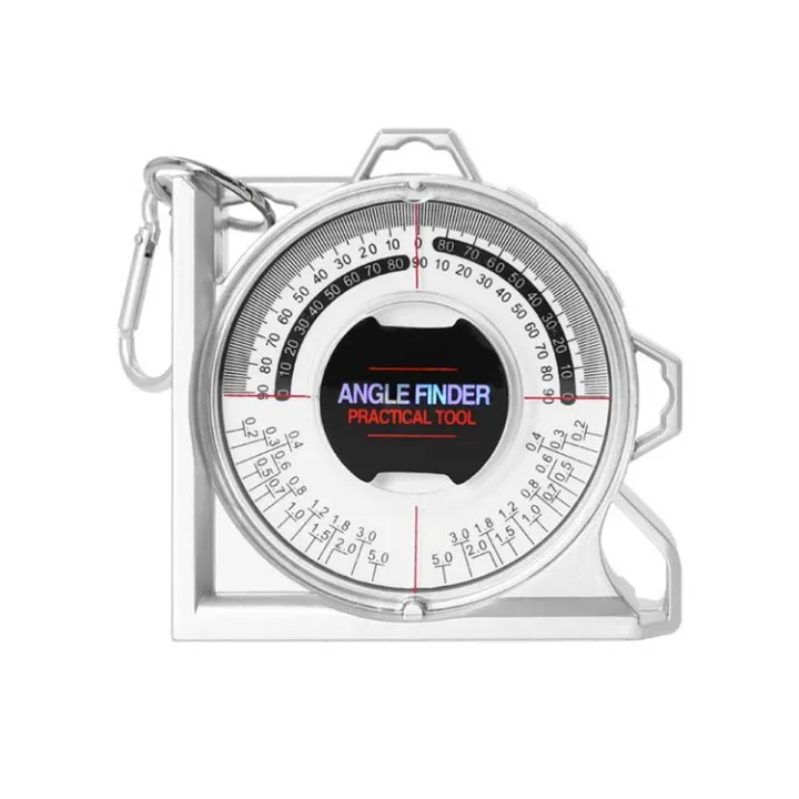 Slope Angle Meter Mini Inclinometer Protractor Tilt Level Meter Angle ...