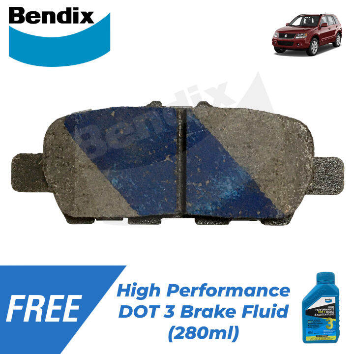 Bendix Brake Pads GCT DB2340 Rear Set for Suzuki Grand Vitara 2010-2017 | Lazada PH