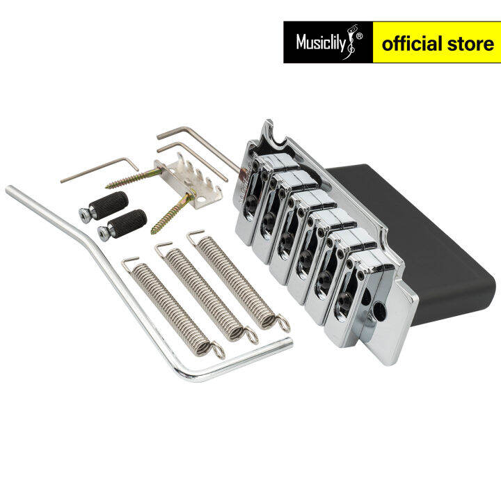 Wilkinson WVS50K 54mm 2-Point Locking Saddle Tremolo Bridge with Full ...